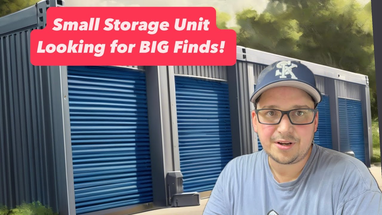 Hopefully this find brings this storage unit back to life! Small ...