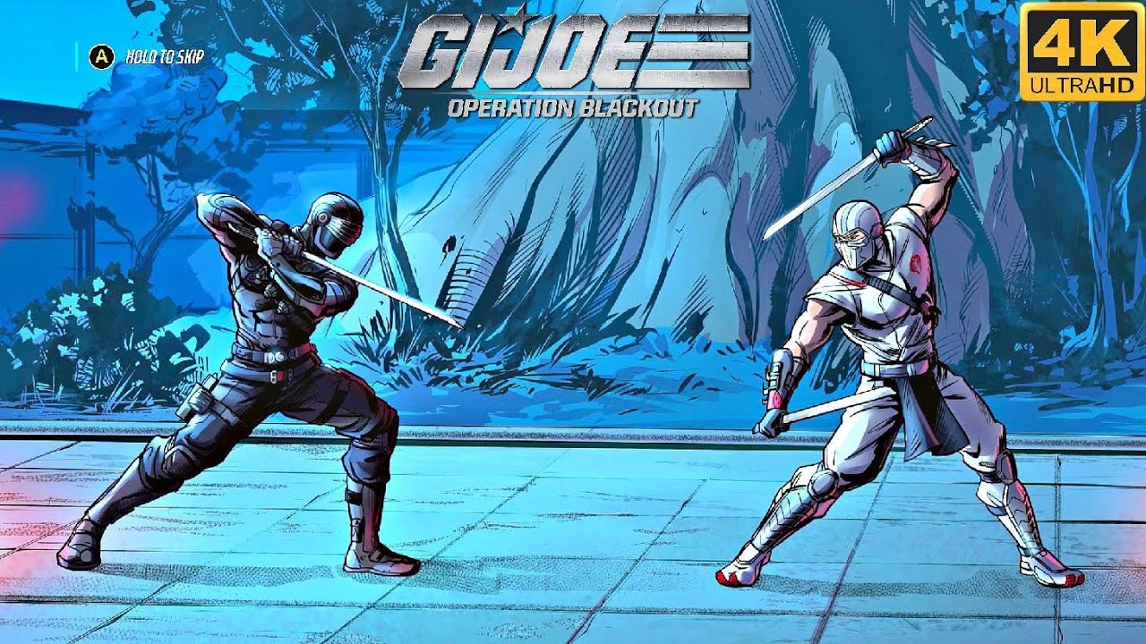 Snake Eyes vs Storm Shadow - G.I. Joe: Operation Blackout 4K - YouTube
