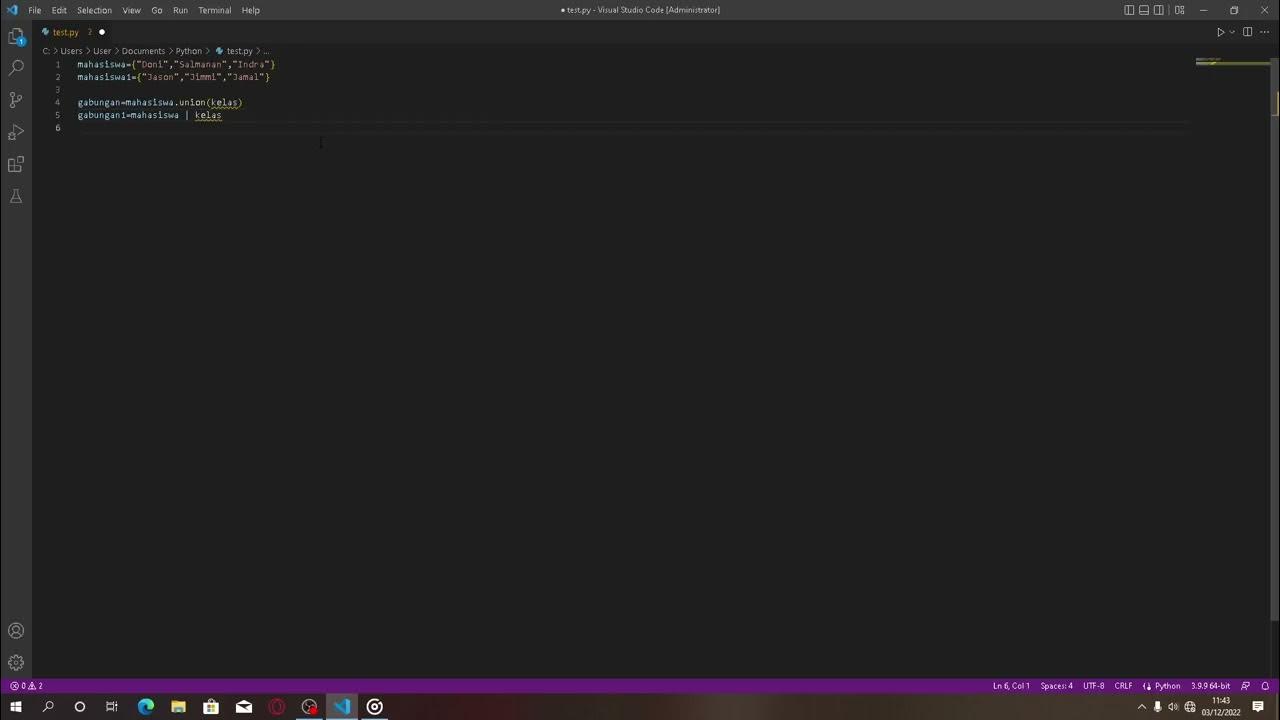 Dataset Python - YouTube