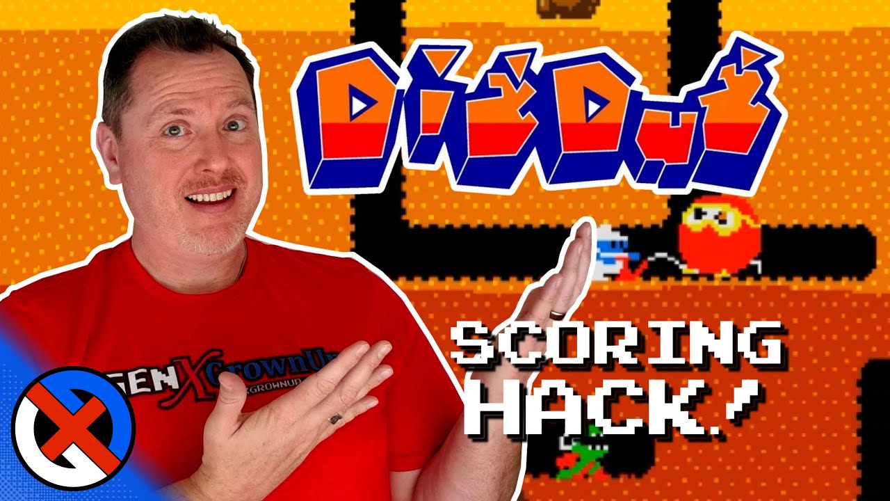Dig Dug Arcade Game Scoring Hack! | Tips & Tricks - YouTube