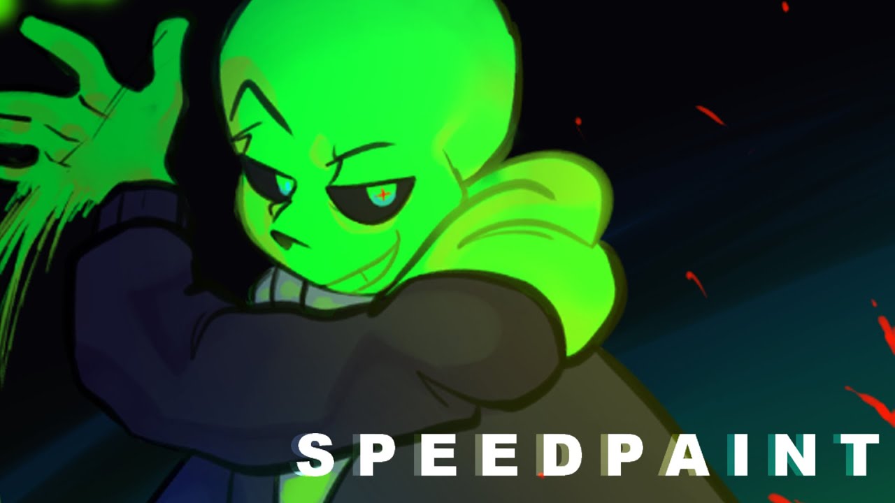 GREEN SANS | speedpaint - YouTube