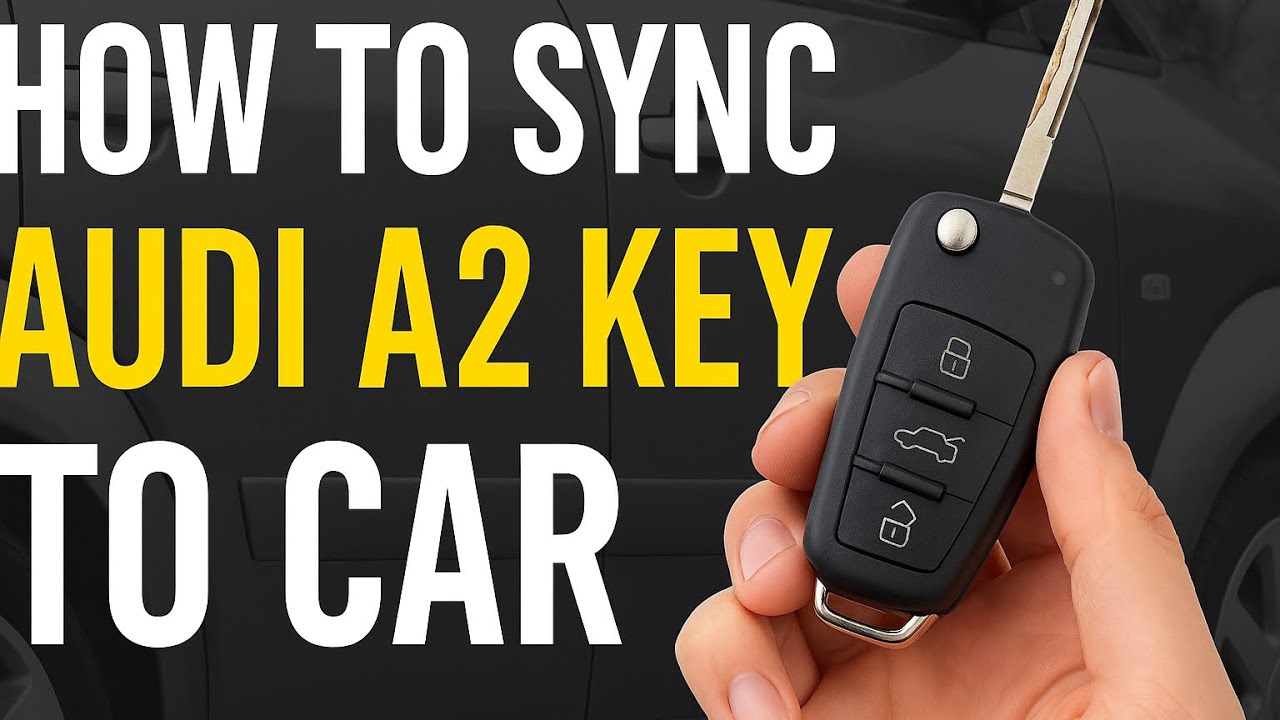How to Sync an Audi A2 Key to Your Car – Step-by-Step! - YouTube