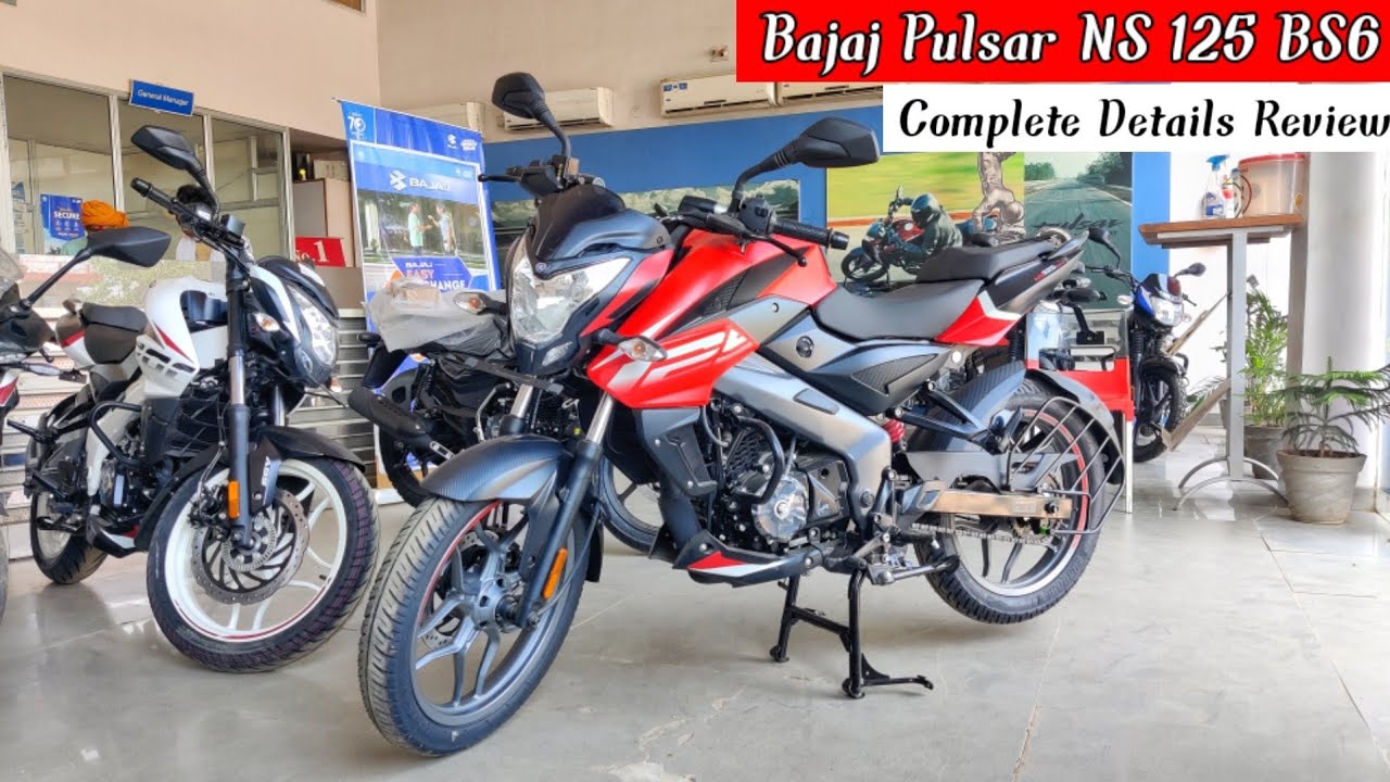 2021 Bajaj Pulsar NS 125 BS6 Complete Details|| Mate Red Colour ...