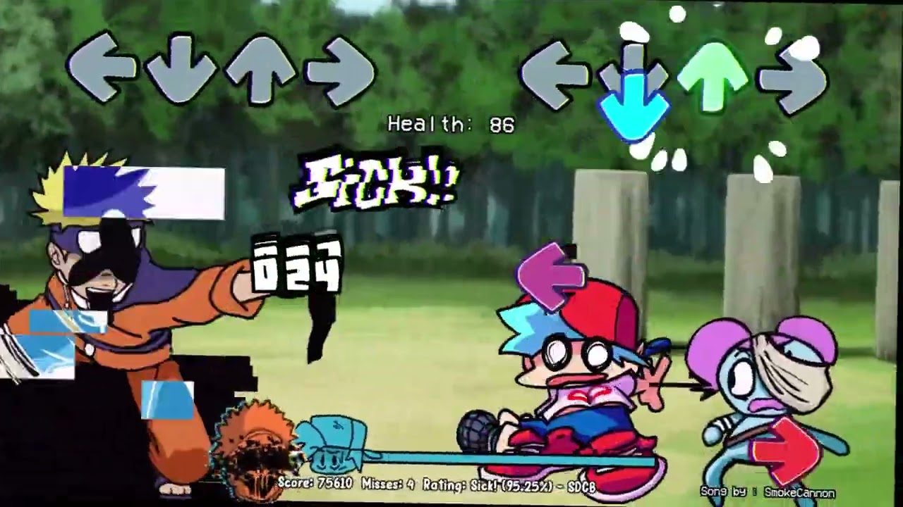 Friday Night Funkin' VS Corrupted Naruto Glitch | Saturday Apocalypse ...