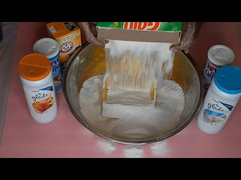 ASMR🎬💞💐🌺CARPET FRESHENER💐🌺&🏝GAIN WASHING POWDER🌄PLAY🥰#powderplayasmr# ...
