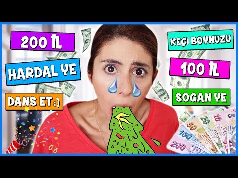 Ödül Ceza Challenge Para Ödüllü Yeme Cezalı Dila Kent