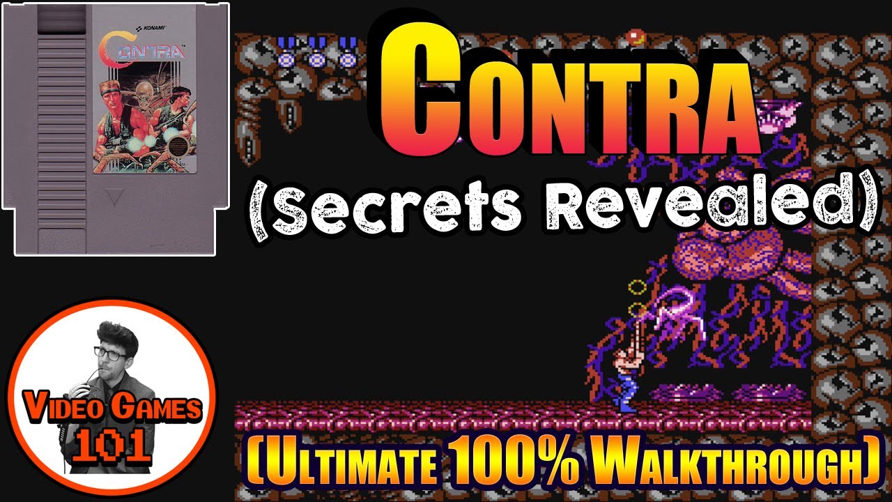 Contra NES Walkthrough | 100% Guide | Video Games 101 - YouTube