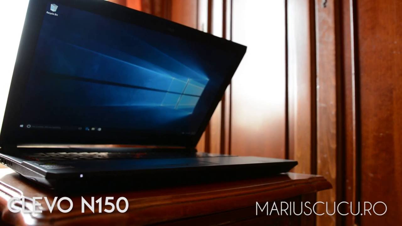 prezentare Laptop Clevo N150 - YouTube