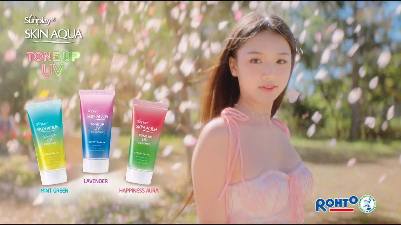 AMEE x SKIN AQUA TONE UP UV HAPPINESS AURA - CHỐNG NẮNG HẠNH PHÚC MỚI ...