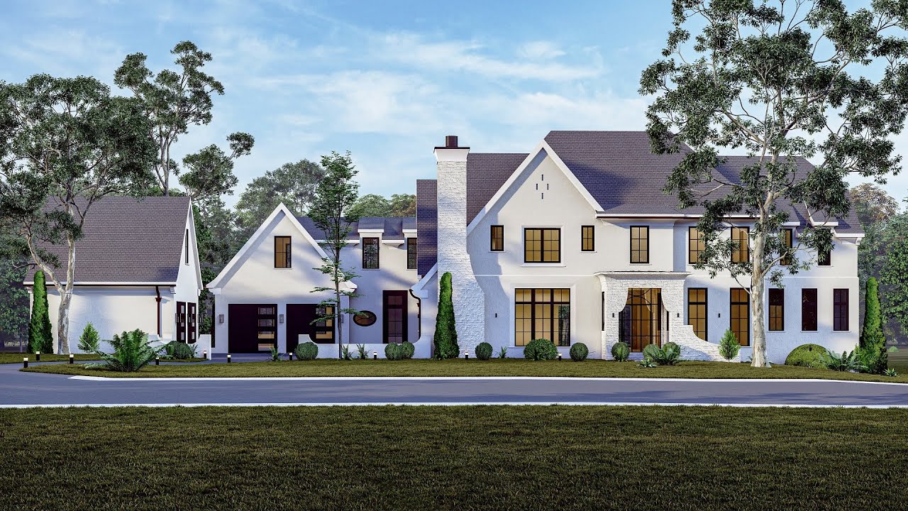 3D Architectural Render Project Exterior and fly over - YouTube