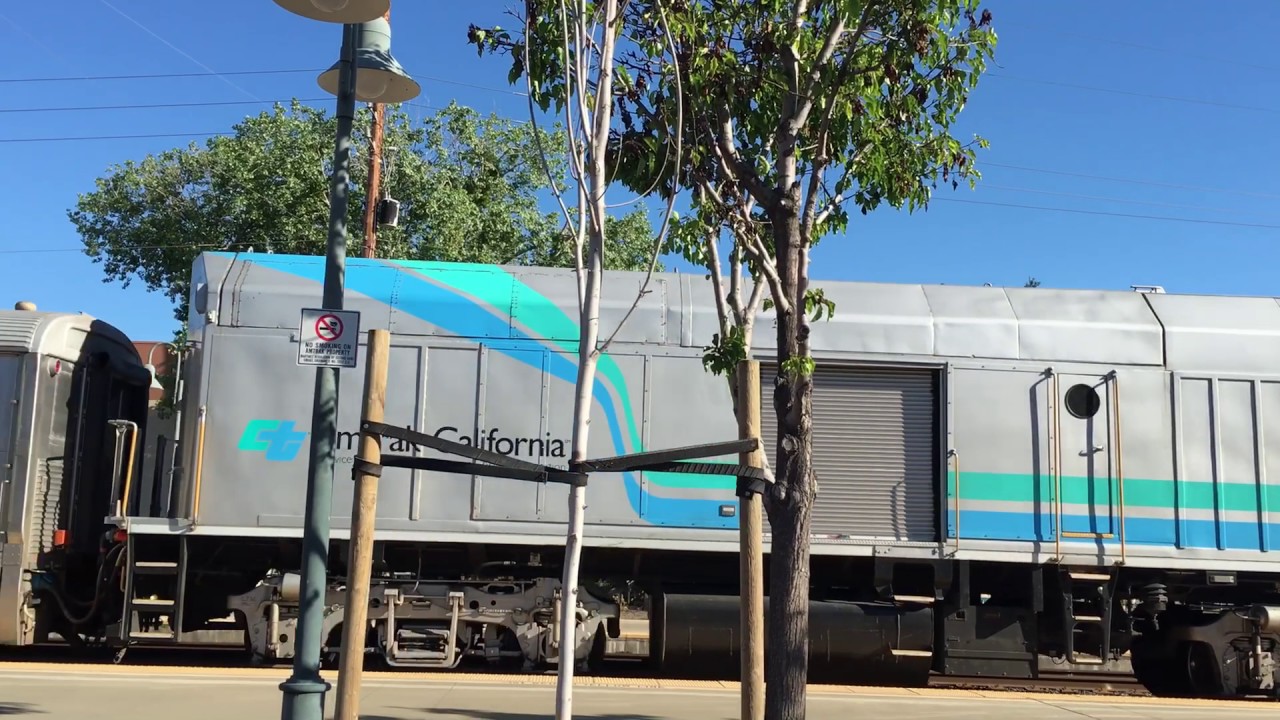 Amtrak Martinez old Caltrain - YouTube