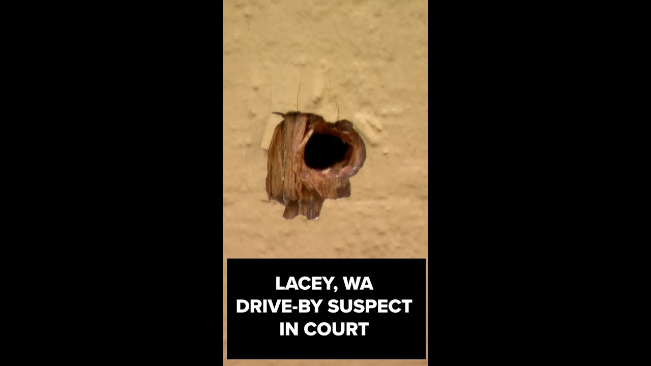 Lacey drive-by shooting suspect appears in court - YouTube
