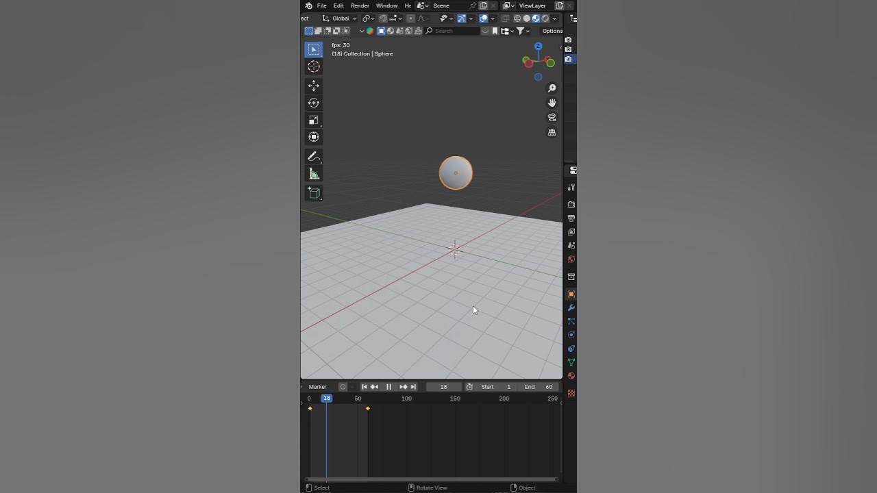 Keyframe Animation Blender 3D - YouTube
