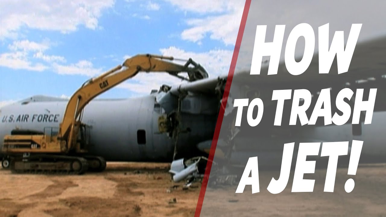 How Do You Trash a Jet? - YouTube
