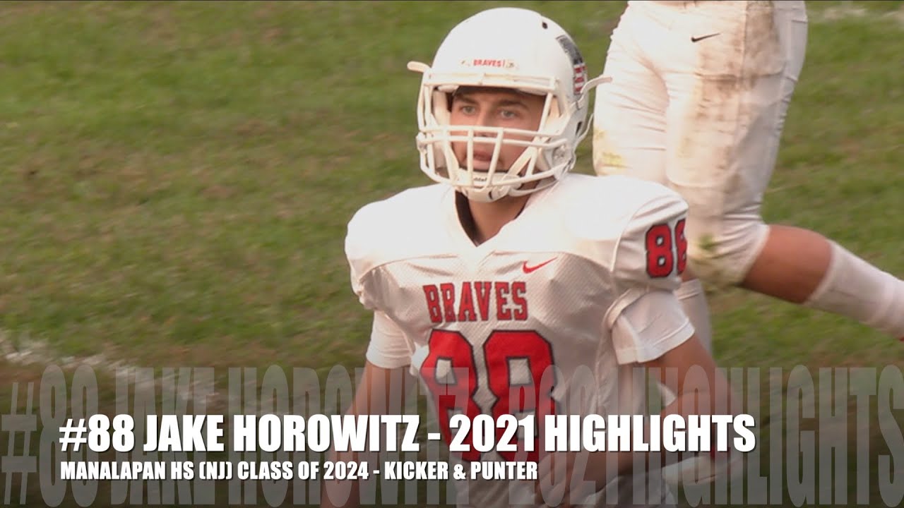 #88 Jake Horowitz 2021 Highlights - Kicker & Punter Class of 2024 - YouTube