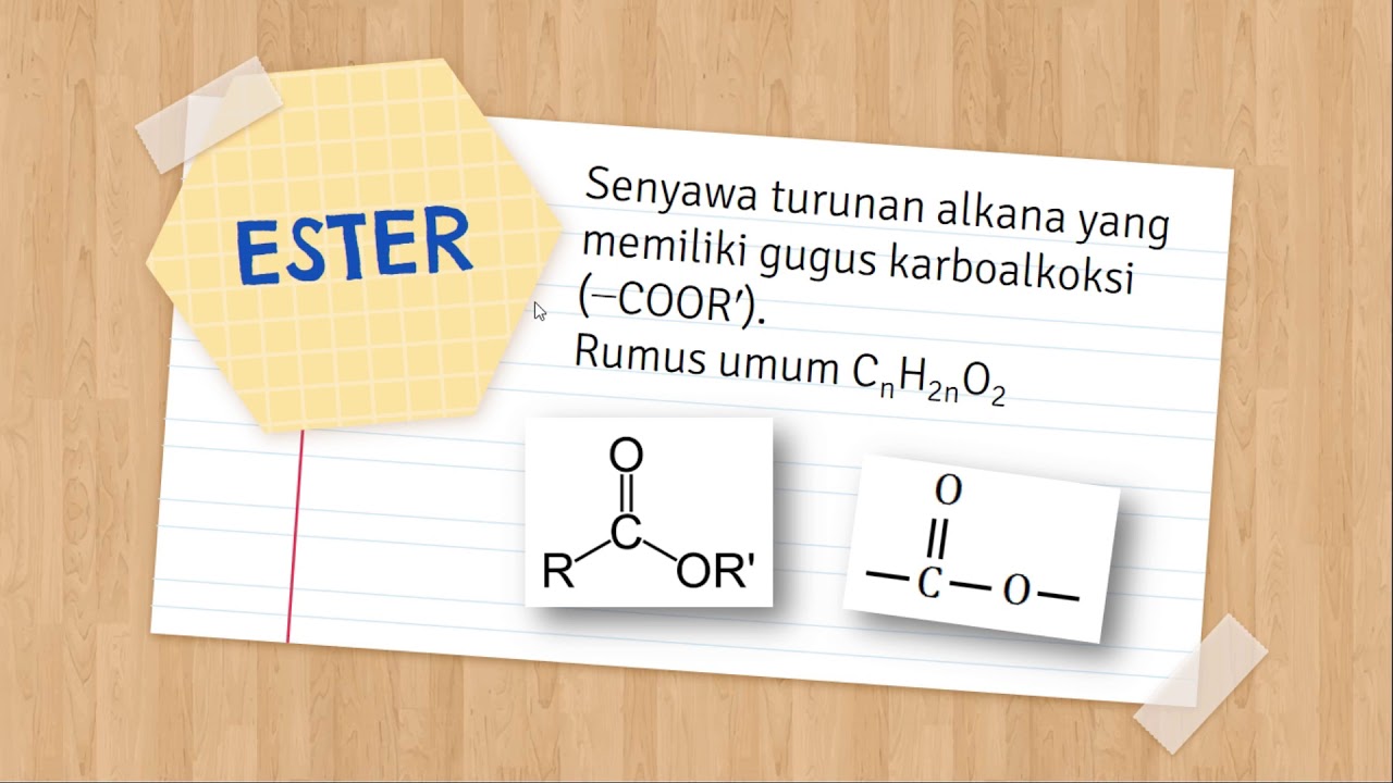 Tata Nama Asam Karboksilat dan Ester - YouTube
