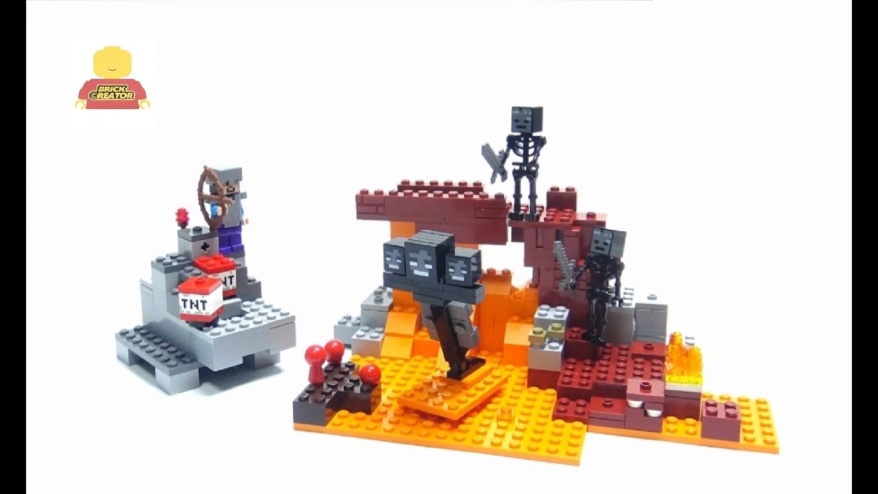 Lego MineCraft 21126 The Wither Speed Build - 레고 마인크레프트 21126 위더 조립동영상 ...