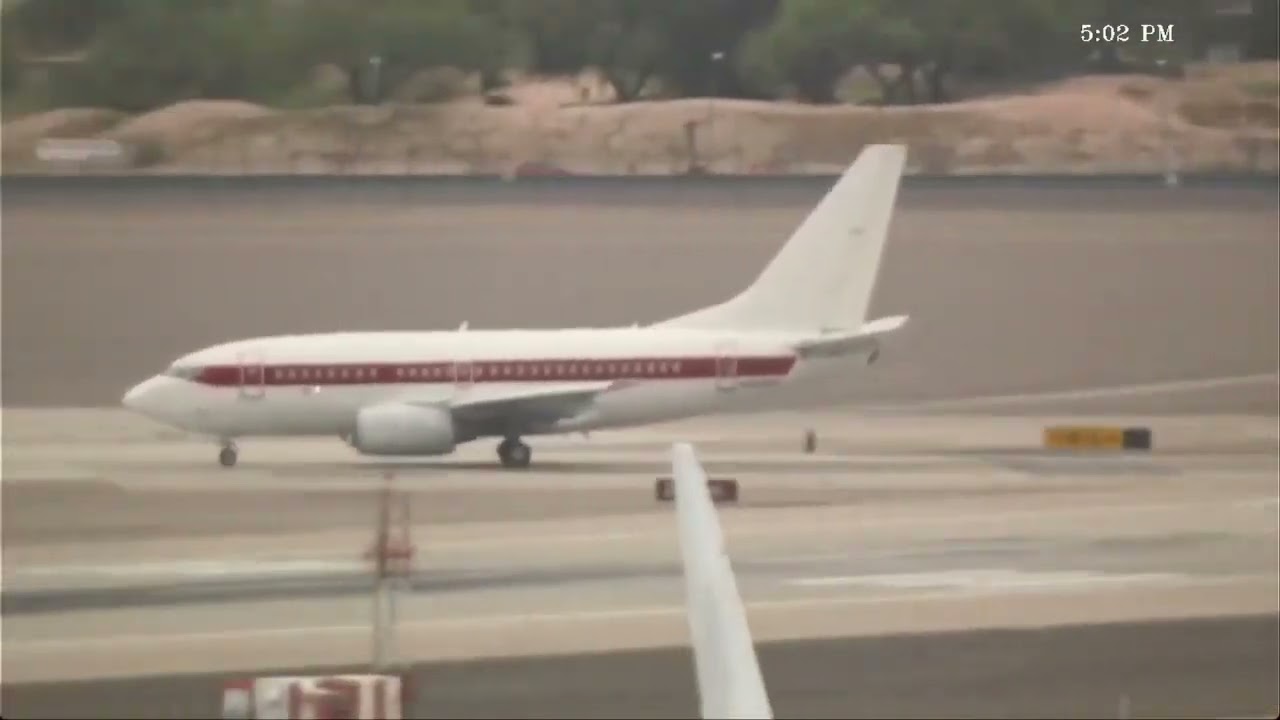 JANET Airlines 737 takes off from Las Vegas - YouTube