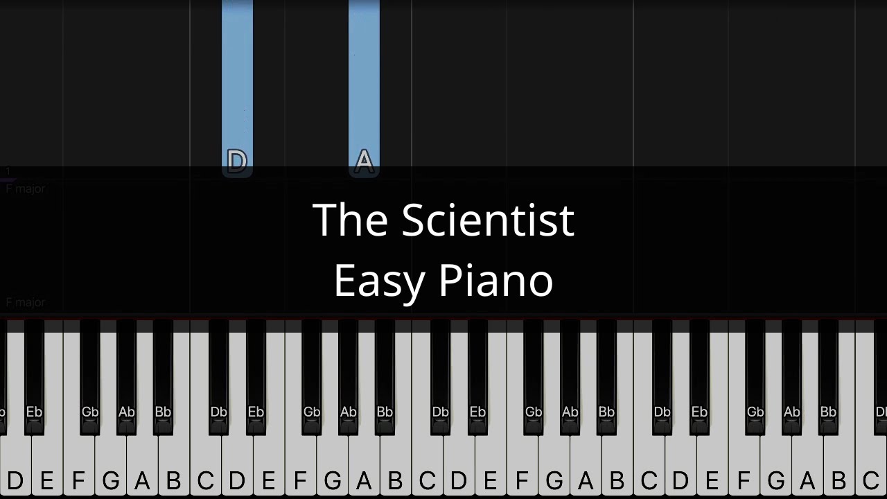 The Scientist (Coldplay) - Easy Piano Tutorial - YouTube