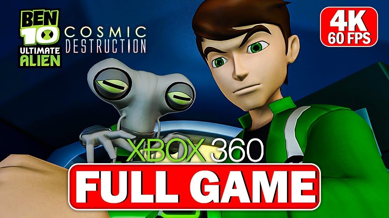Ben 10 Ultimate Alien: Cosmic Destruction (XBOX 360) (RATH) FULL GAME ...