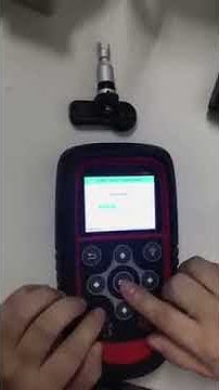 QQr TPMS Programmable Sensor Is Programmed by Q01 TPMS Tool for Tire OE Sensor Repair - YouTube
