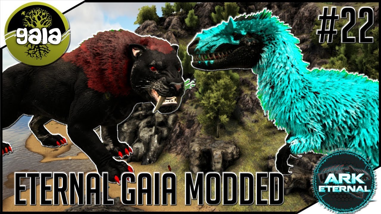 ARK Eternal Gaia Modded #22 - STRIKER GEGEN DARKSTAR! PRIME YUTYRANNUS ...