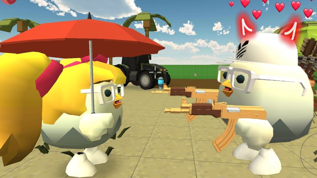 Battle Royale pvp action games: Chicken gun game | Level 2367 - YouTube