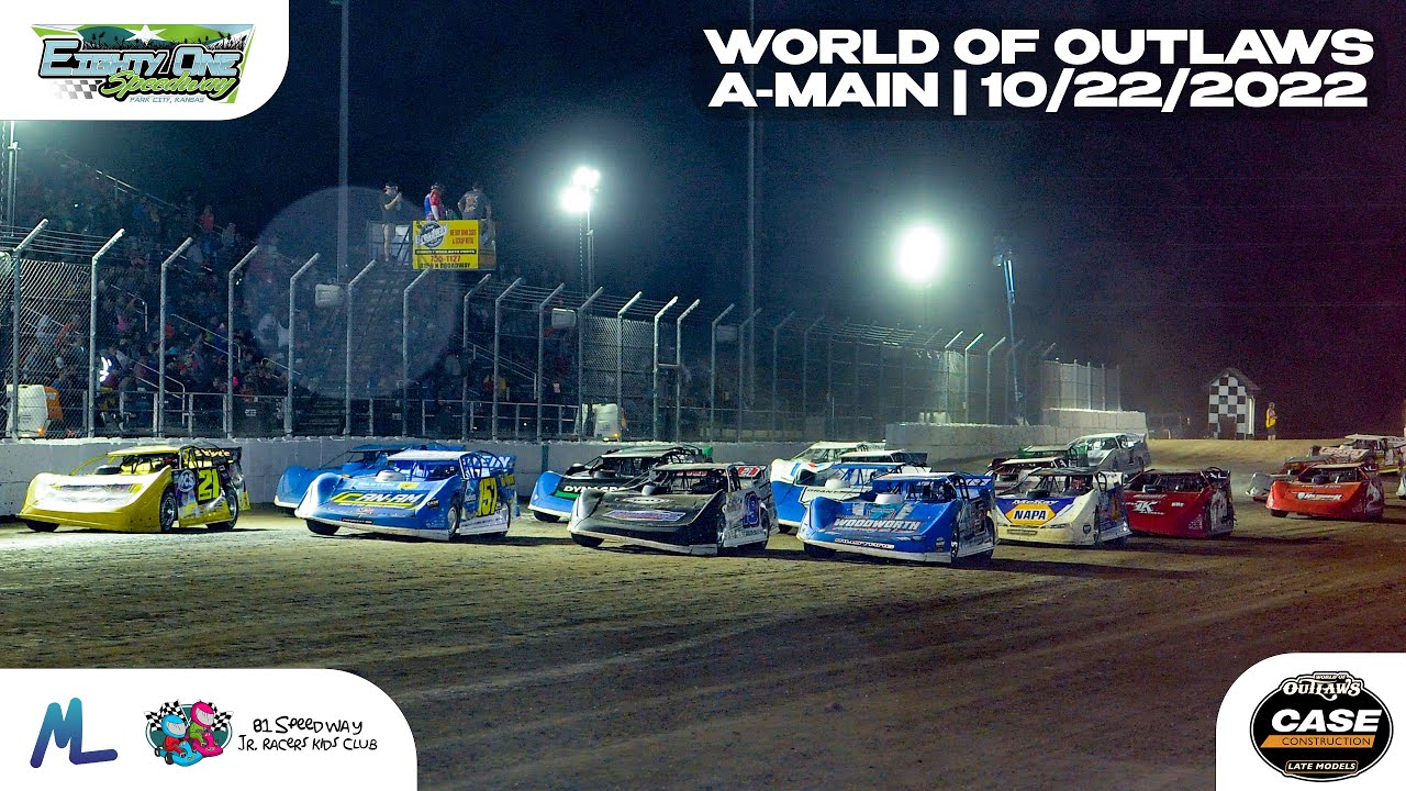 [360°] 81 Speedway | World of Outlaws CASE Late Models | A-Main - YouTube