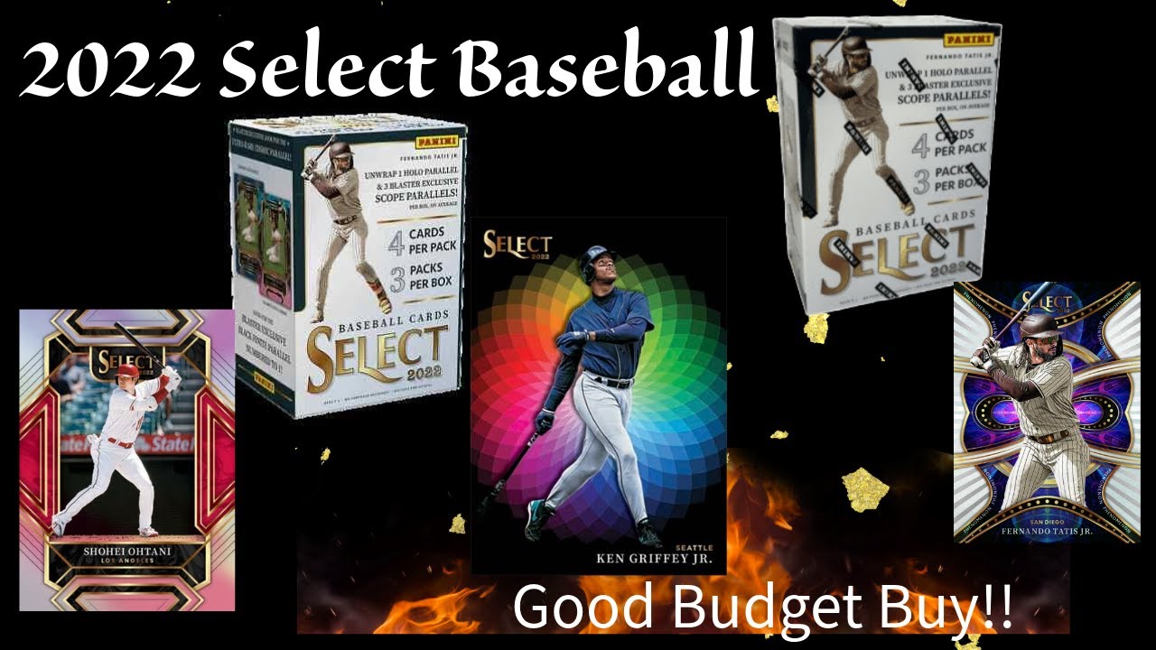 2022 Select Baseball⚾️ Good Budget Buy for Baseball Cards🔥 - YouTube