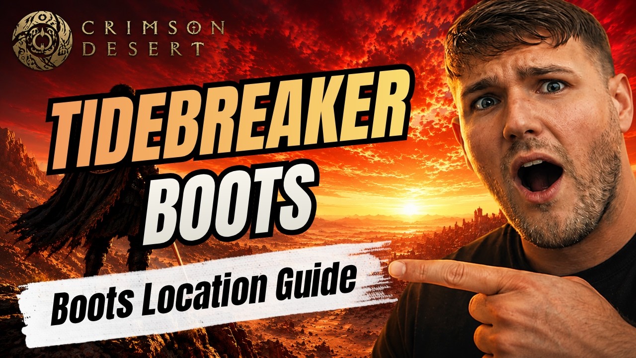 How to Get the Tidebreaker Boots in Crimson Desert (Quick Tutorial 2026 ...