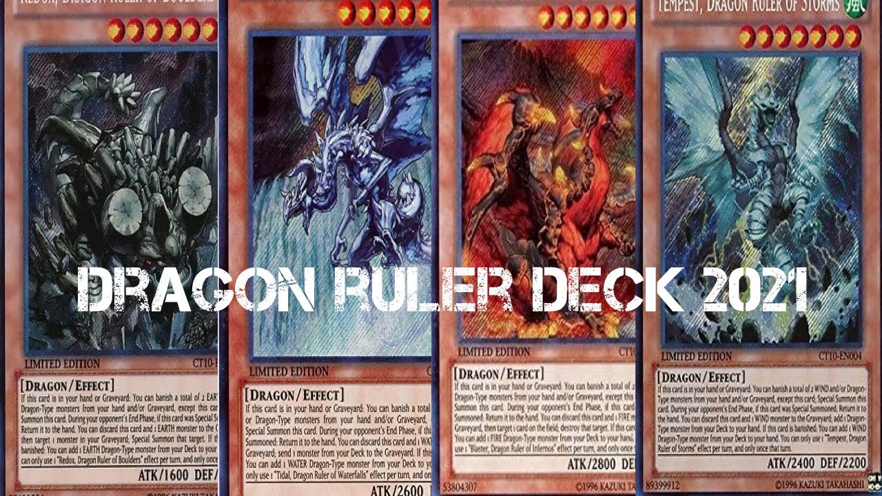 [YGOPRO] DRAGON RULER DECK 2022 | BEFORE 2022.....THERE WAS 2013. - YouTube