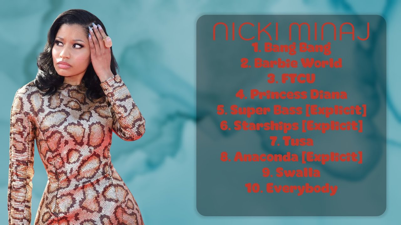 Nicki Minaj ~ Greatest Hits 2024 Collection ~ Top 10 Hits Playlist Of ...