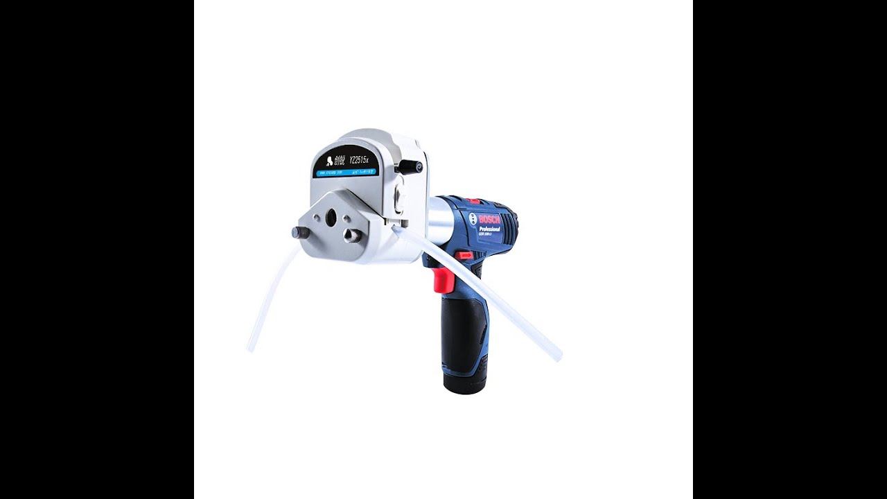 Portable Sampling Peristaltic Pump - YouTube