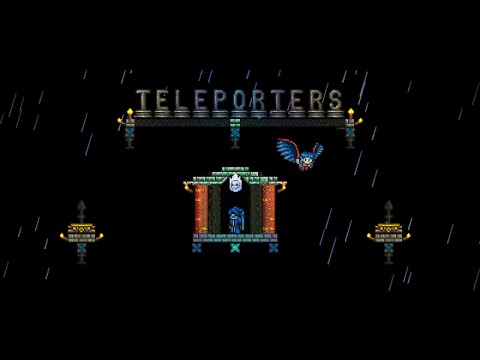 Terraria Teleporter tips and tricks, Part one: doorways - YouTube