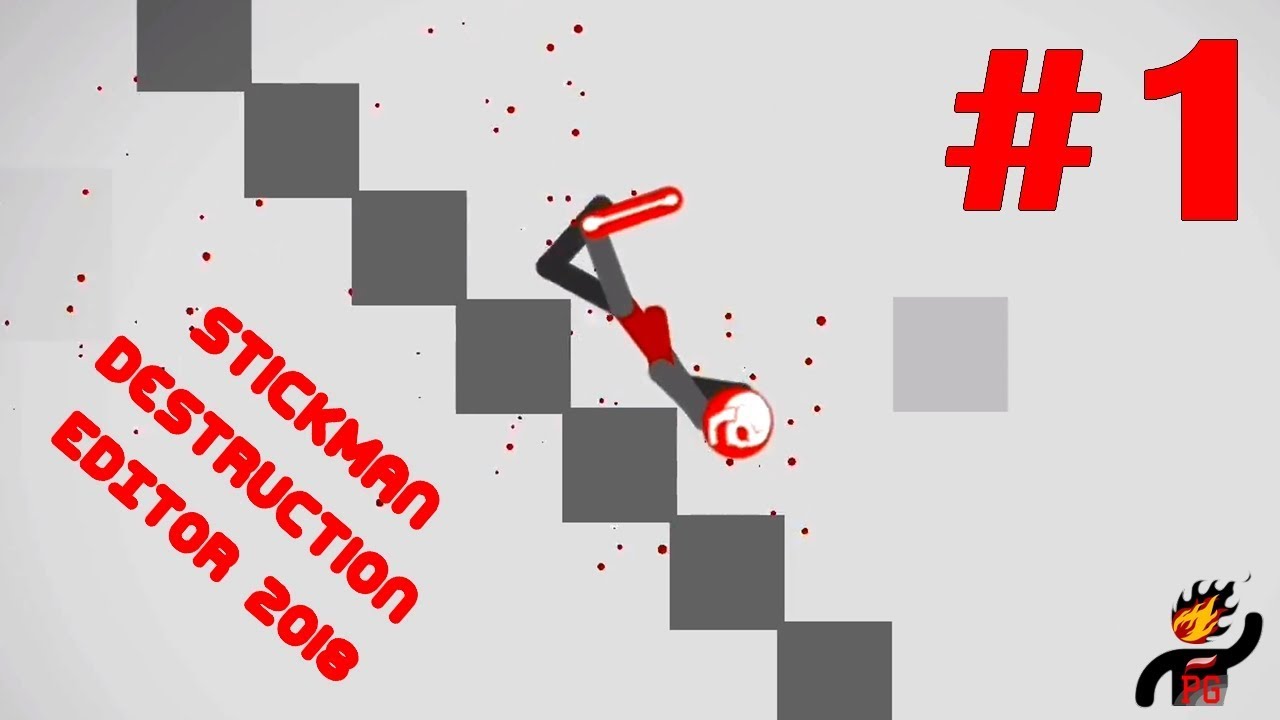 Stickman Destruction EDITOR 2018 Part 1 (by saapart) / Android Gameplay ...