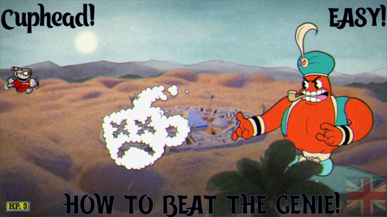 How to beat the Genie (Djimmi the great) on cuphead! Easy! - YouTube