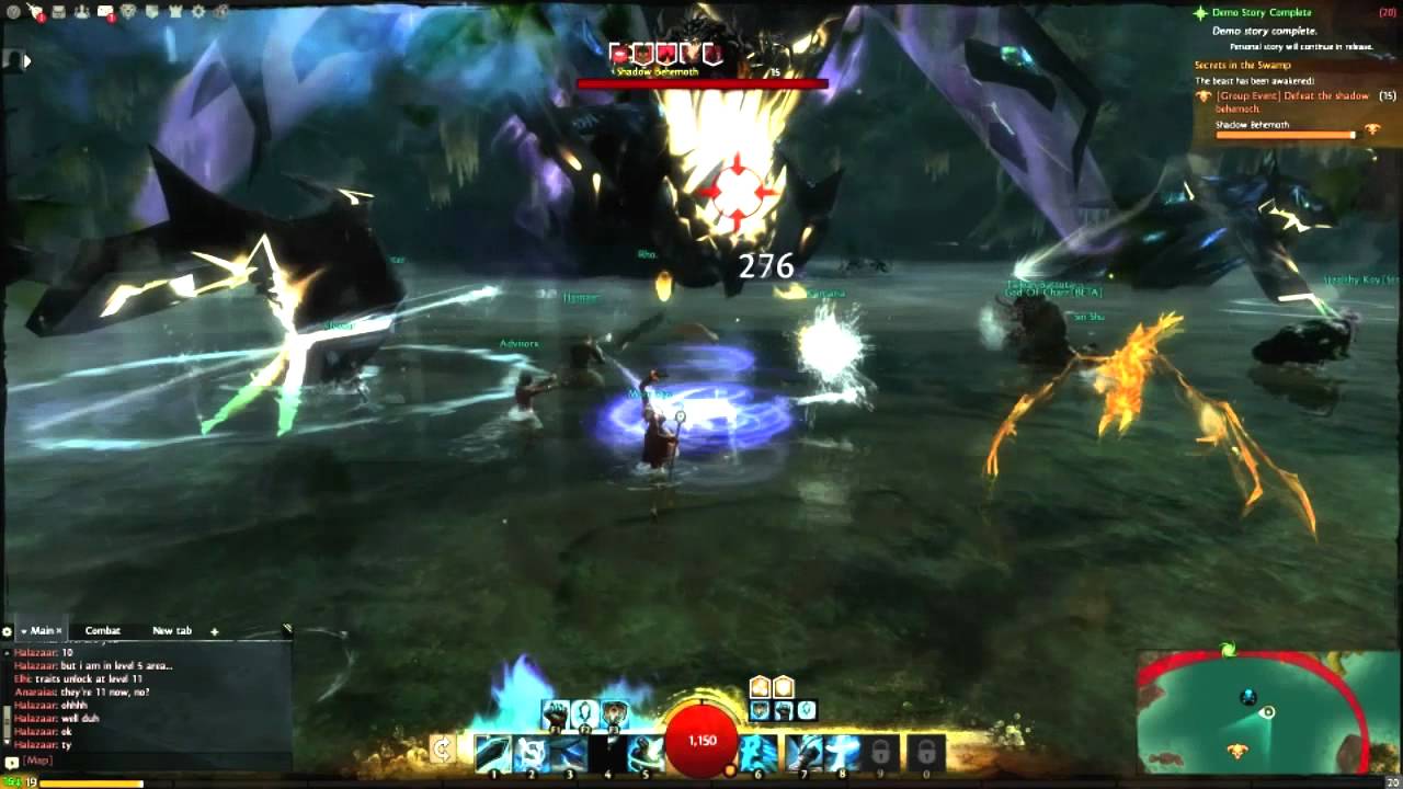 guild wars 2 gameplay - Shadow Behemoth Event - YouTube