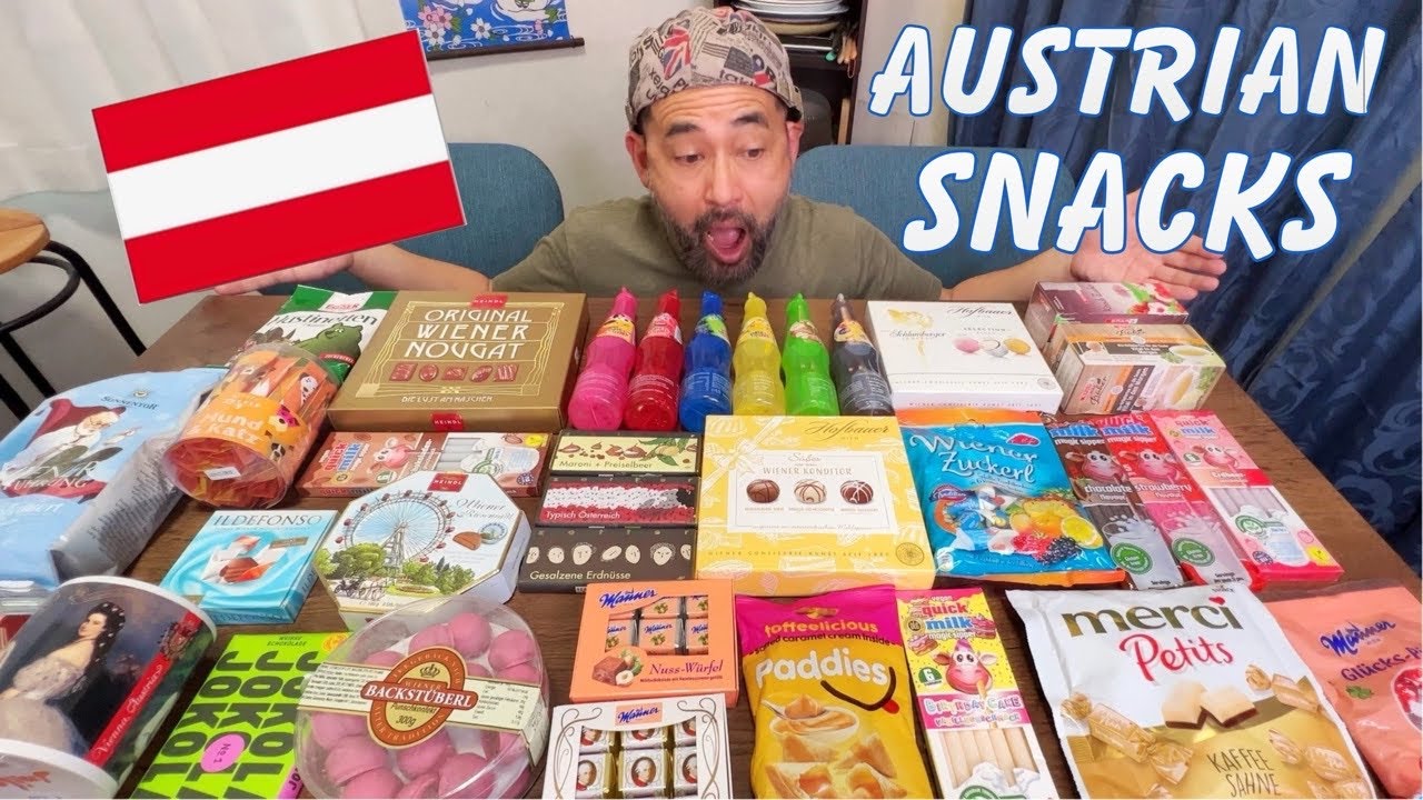 Incredibly EPIC Austrian Snacks Taste Test - YouTube