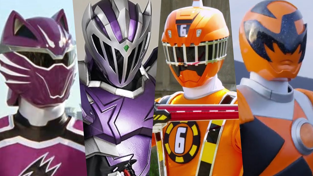 Violet And Orange Sentai Henshin And Roll Call (Battle Cossack ...