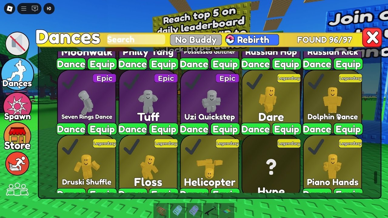 Roblox FIND THE DANCES - How to get ALL 97 Dances - YouTube