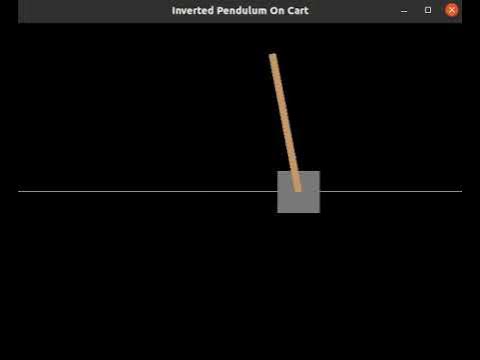 Inverted Pendulum On Cart (Control with LQR) - YouTube