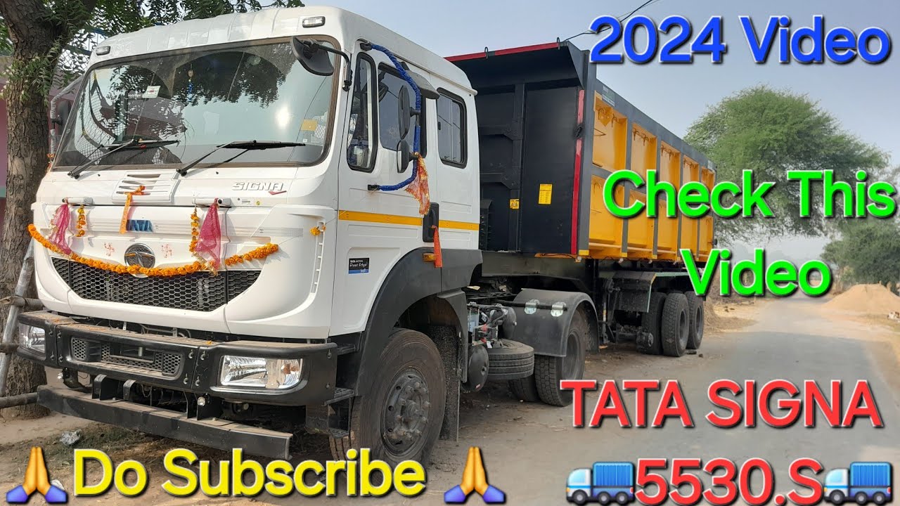 TATA SIGNA 🚛🚛5530.S Cabin and Trailer 🚛🚛Latest video 2024 - YouTube