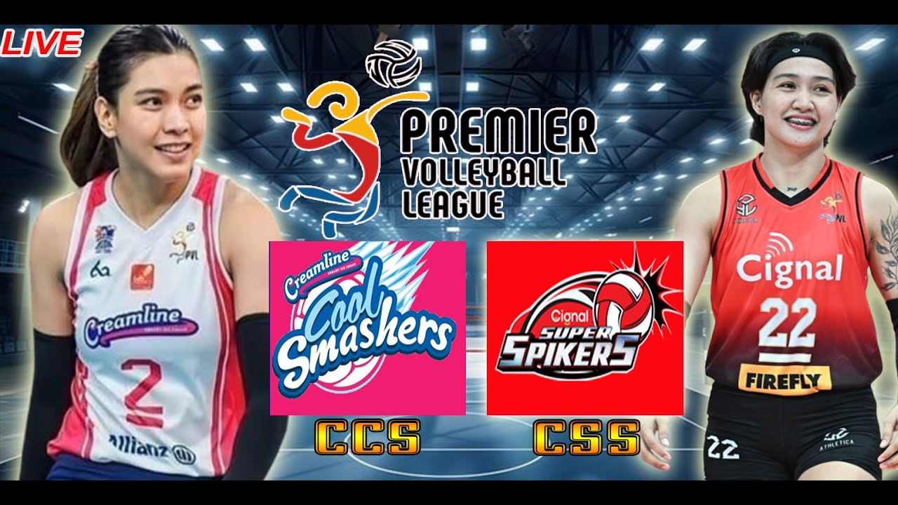 CREAMLINE COOL SMASHERS vs CIGNAL SUPER SPIKER | Play-by-Play & Live ...