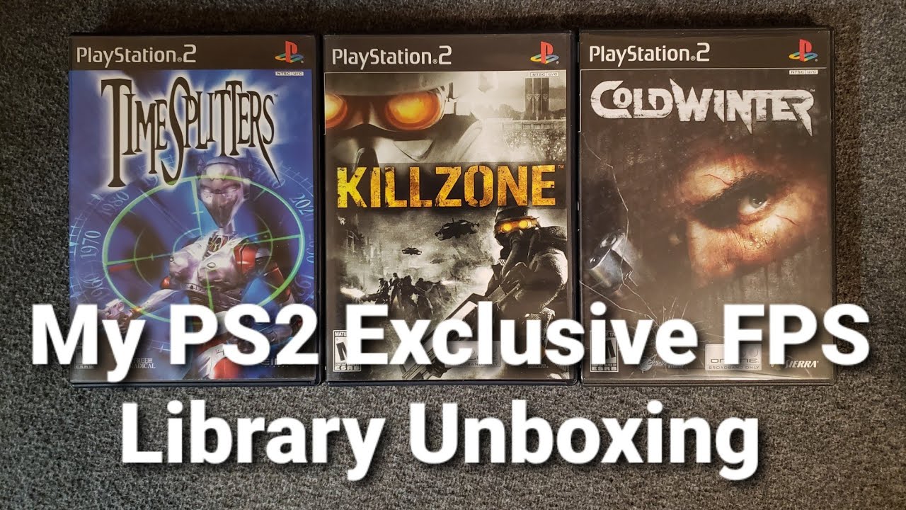 PS2 Exclusive FPS Games Unboxing (with some bonus ports). - YouTube