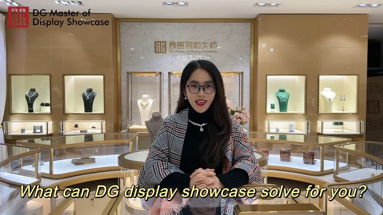 What Can DG Display Showcase Solve for You? Whole Shop Design Service ...