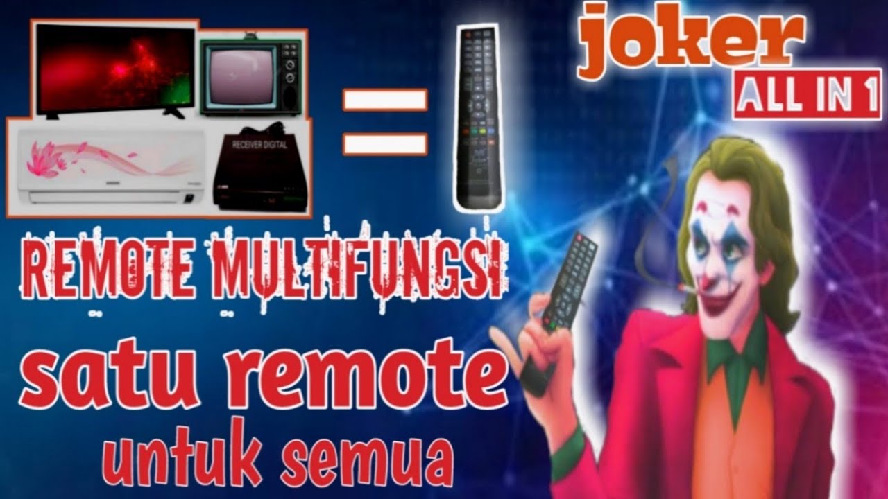 review remote control -multifungsi joker - YouTube