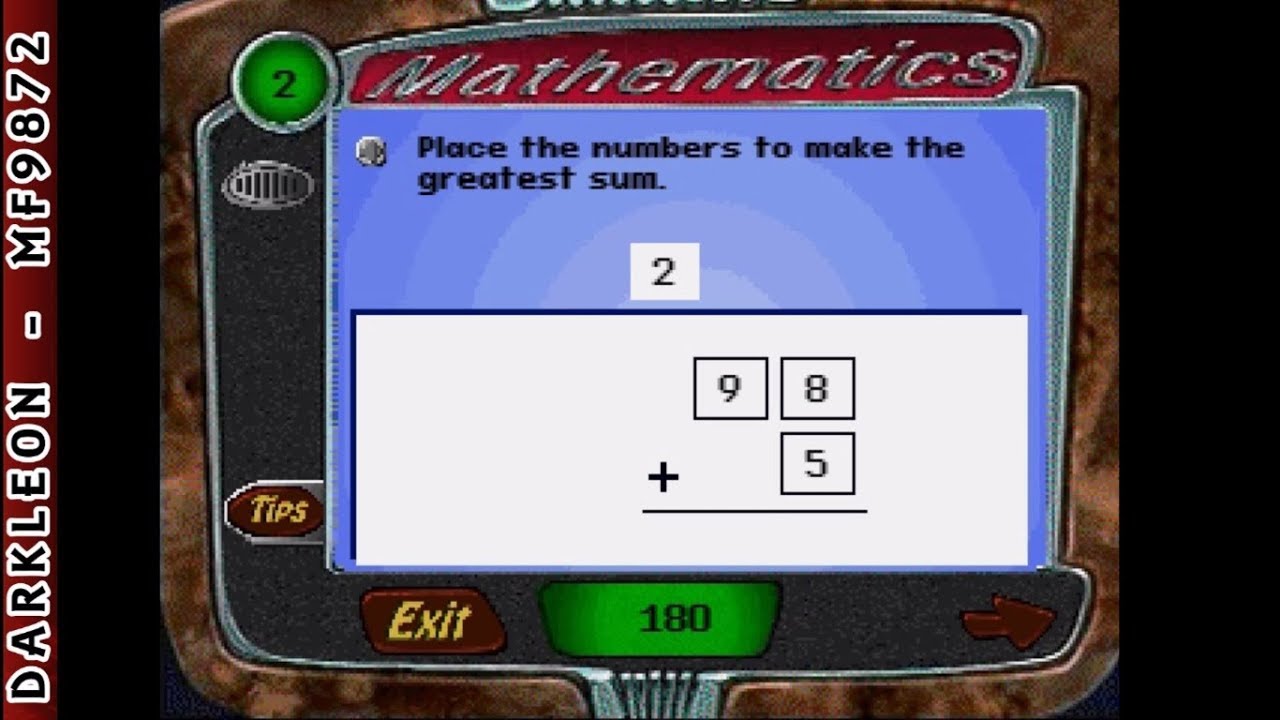 PlayStation - Cosmic Cookoff - Mathematics (1998) - YouTube