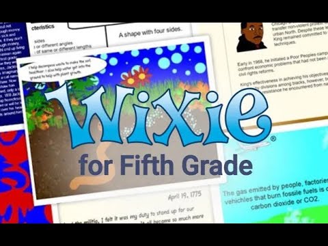 Using Wixie with fifth-grade learners - YouTube