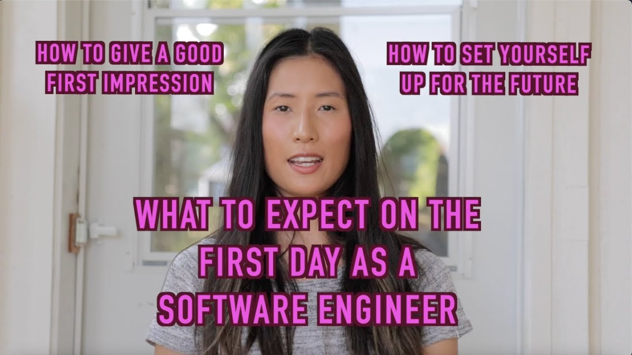 What to Expect on the First Days and Weeks as a Software Engineer - YouTube