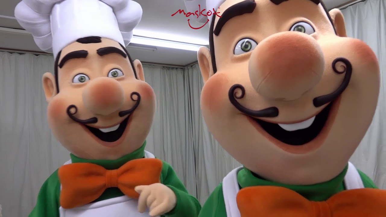 Chef Mascot Suit up - YouTube